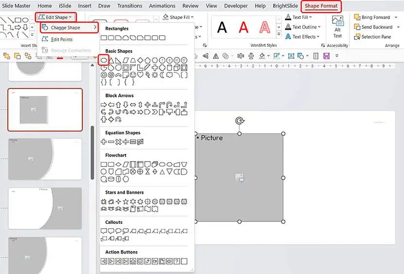 How to Crop a Picture into a Circle in PowerPoint - MSLIDES